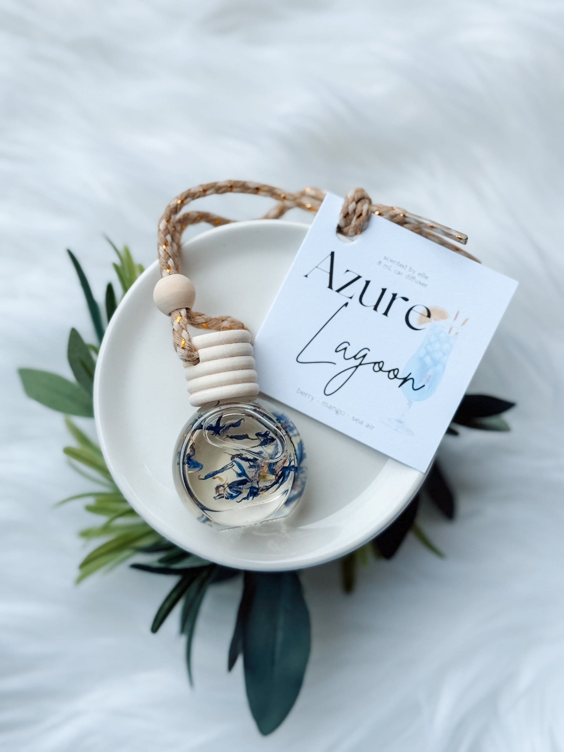 Azure Lagoon Car Diffuser – Scented By Elle